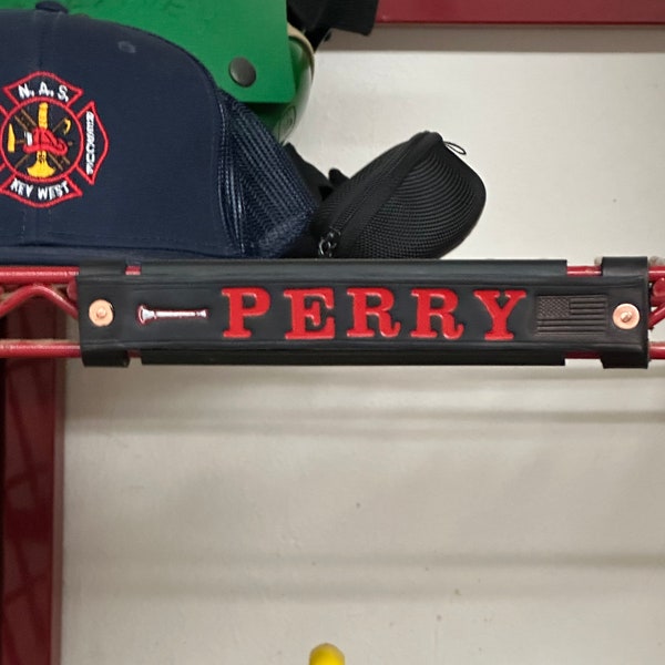 Bunker Gear Name Plate - Etsy