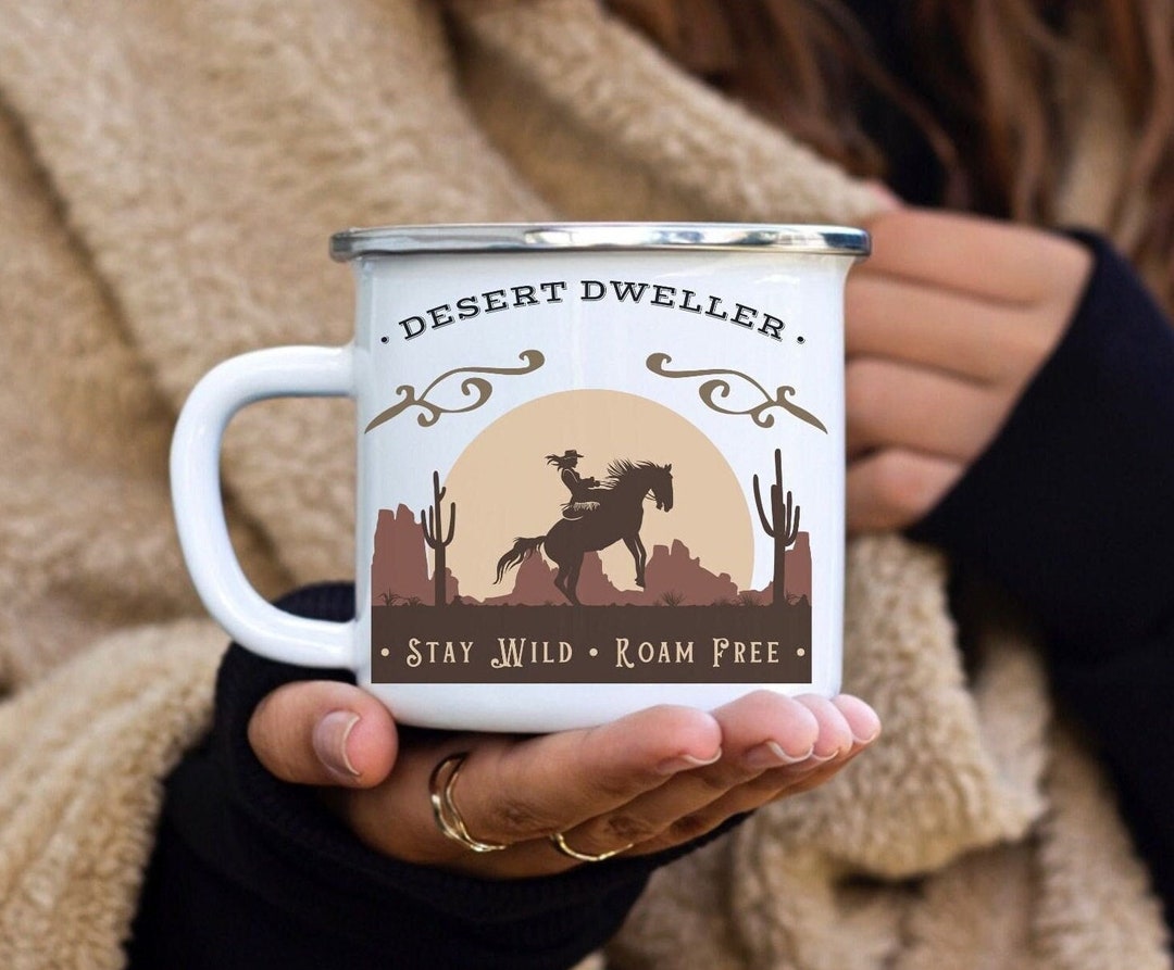 Desert Dweller Western Mug Desert Cactus Cup Cowgirl Coffee - Etsy