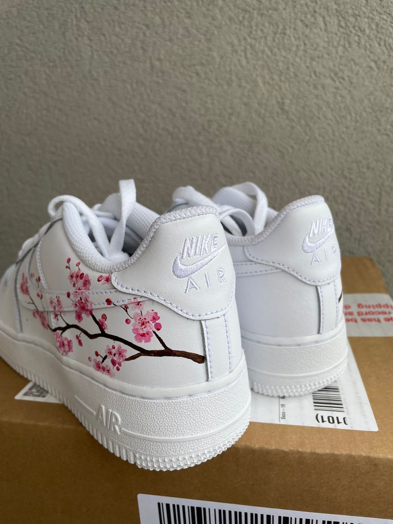 Custom Sakura Flowers Nike Air Force 1 Sneakers | Hand-painted - Etsy