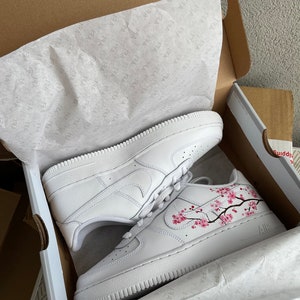 Custom Sakura Flowers Nike Air Force 1 Sneakers | Hand-painted - Etsy