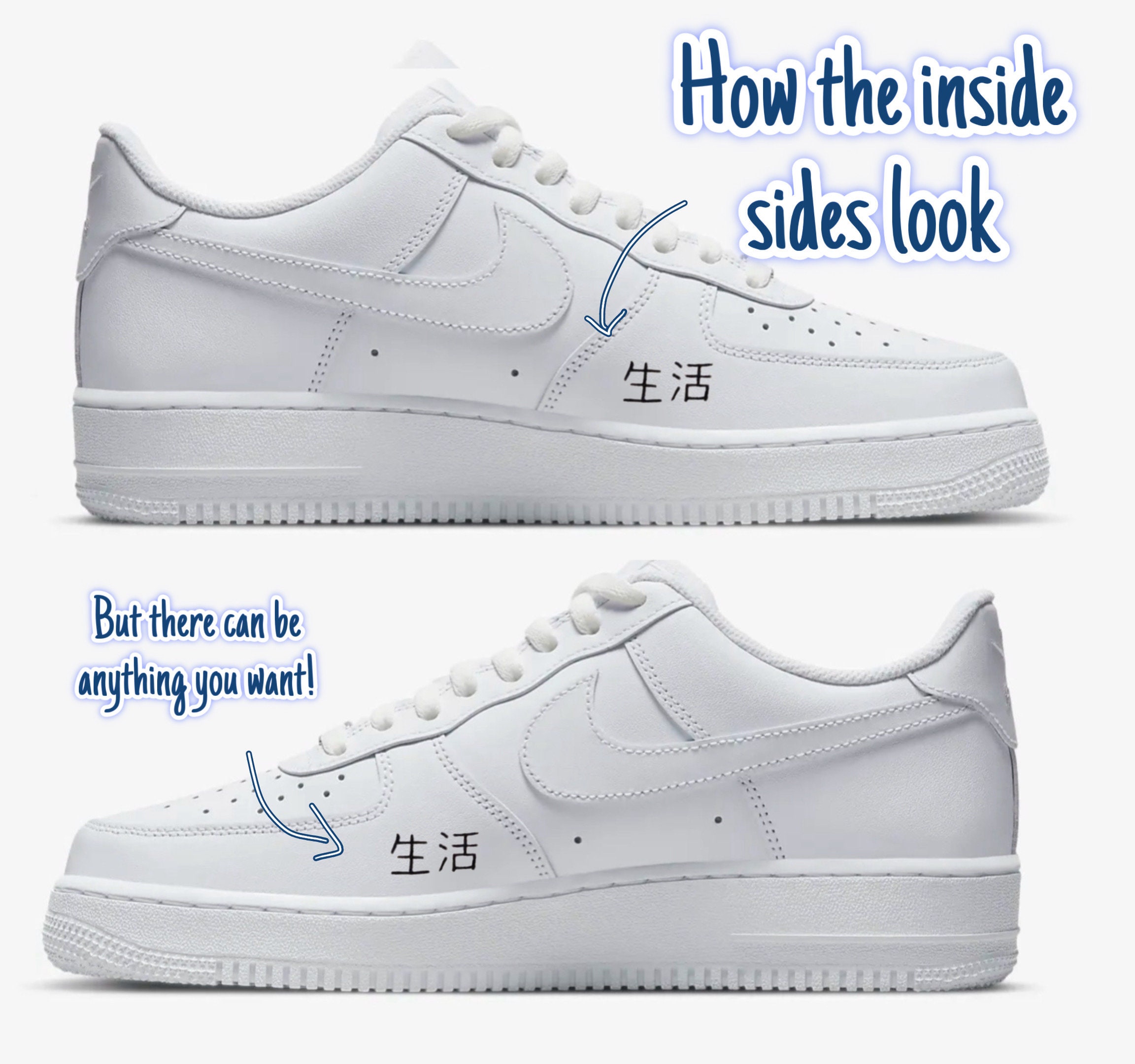 Great Wave off Kanagawa Custom Nike Air Force 1 | Personalized Sneakers ...