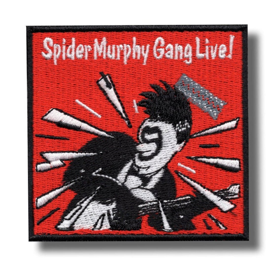 Spider Murphy Gang Patch Badge Applique Embroidered Iron on C32c8a - Etsy