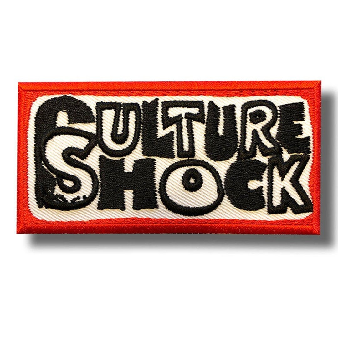 Culture Shock Patch Badge Applique Embroidered Iron on 93a8a5 - Etsy