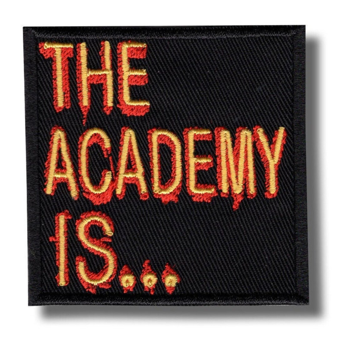 The Academy is Patch Badge Applique Embroidered Iron on 57372b - Etsy