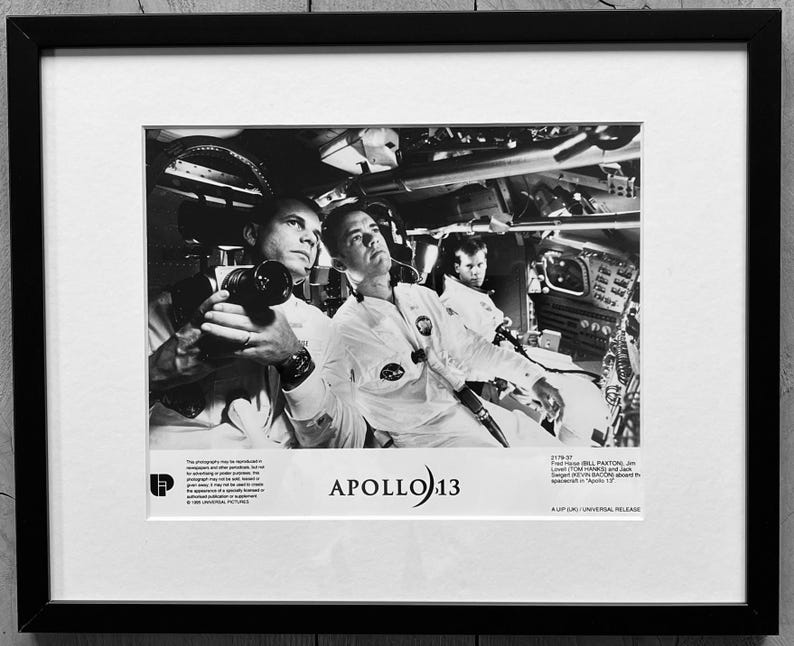 Movie Still From the Film Apollo 13. Starring Tom Hanks, Bill Paxton ...