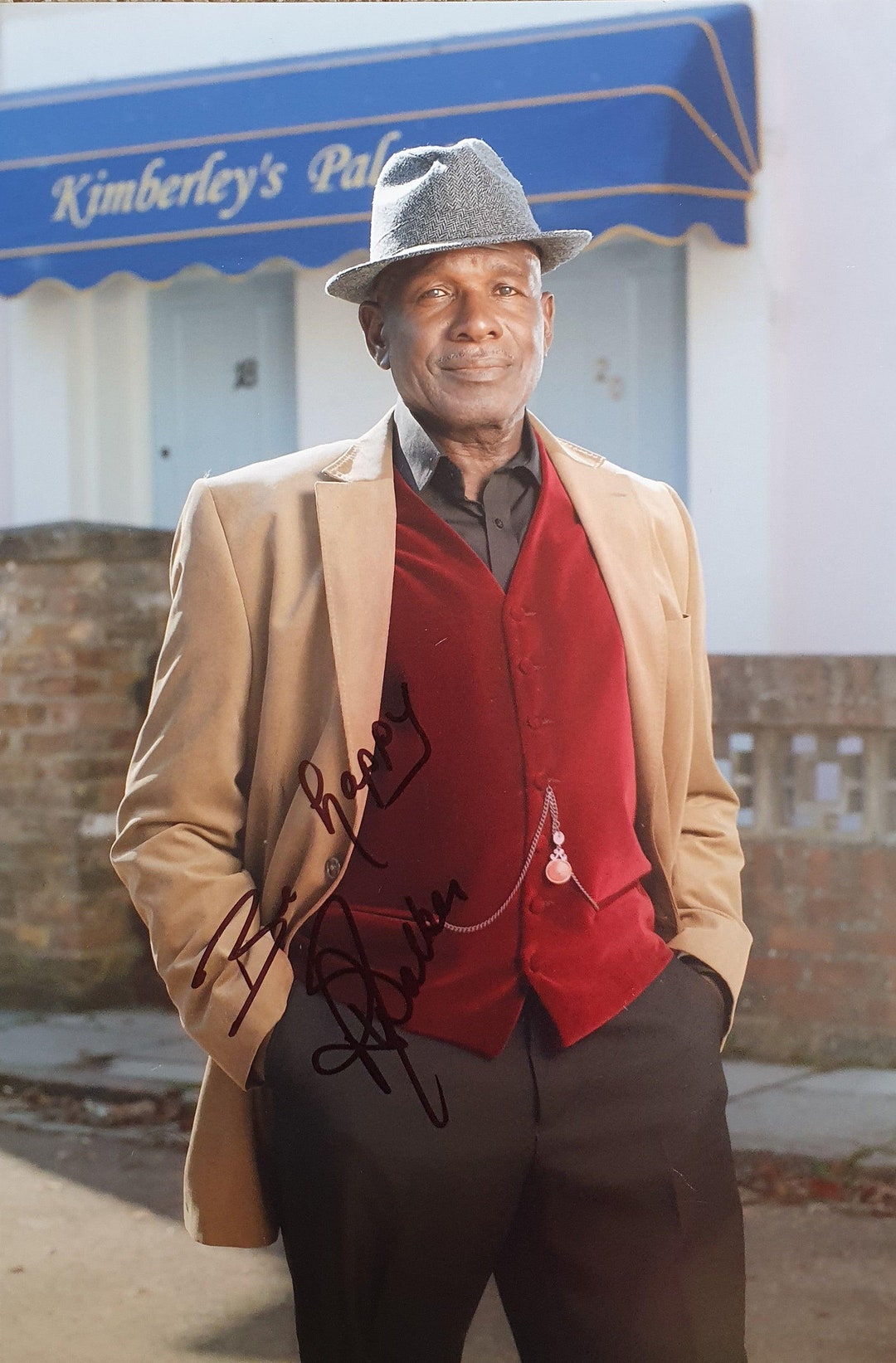 Rudolph Walker Signed Eastenders Photo. - Etsy