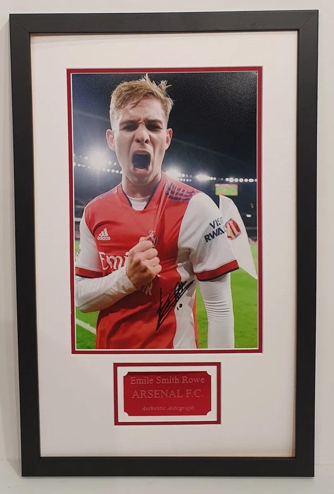 Emile Smith Rowe Signed Arsenal Photo Framed. - Etsy