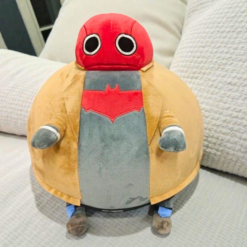Jason Todd-inspired Plush Toy | Red Hood Fan Gift | Handmade Superhero ...
