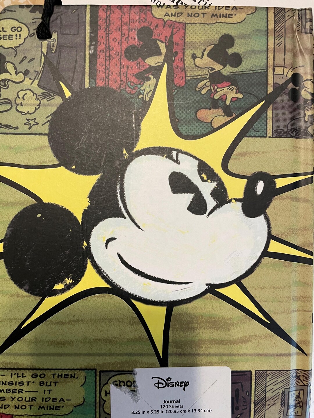 Children's Journaling Book Disney's Mickey Mouse 120 Lined Sheets ...