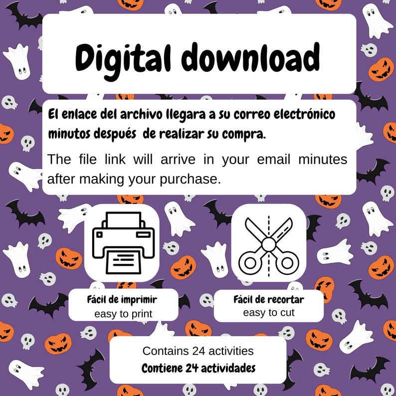Halloween Preschool Printable- Halloween Activities- Halloween Activity ...