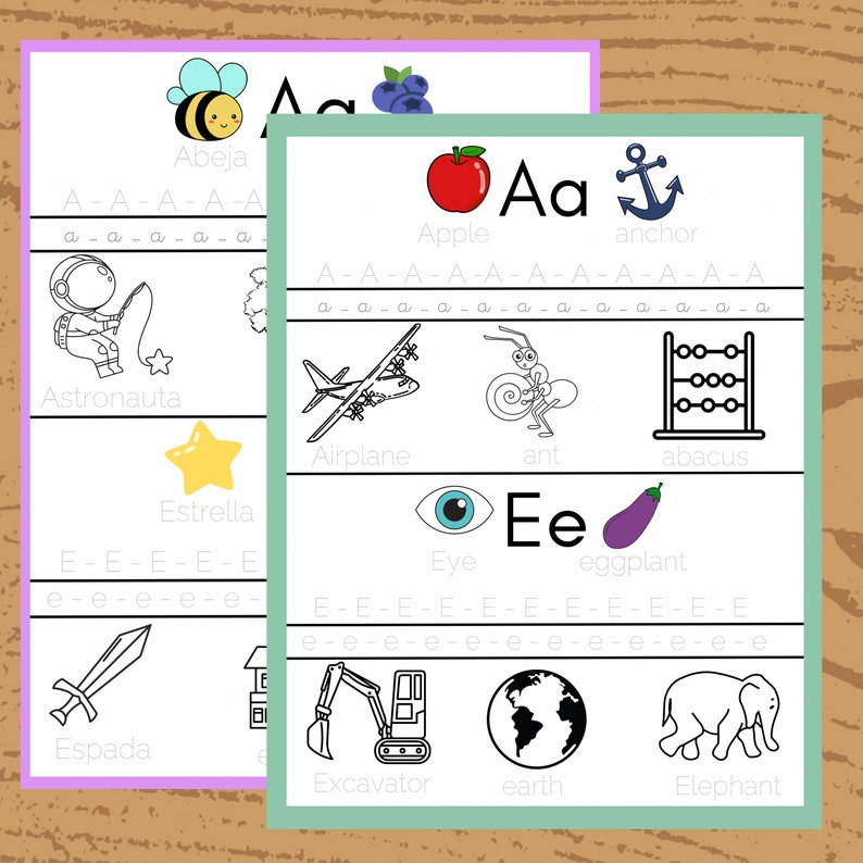 40 Activity Sheets for Preschoolers - Etsy