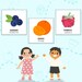 Fruit Matching Game - Spanish/english - Etsy