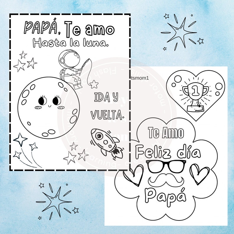 Plantillas para el dia del padre en español- Todo sobre mi papá ...