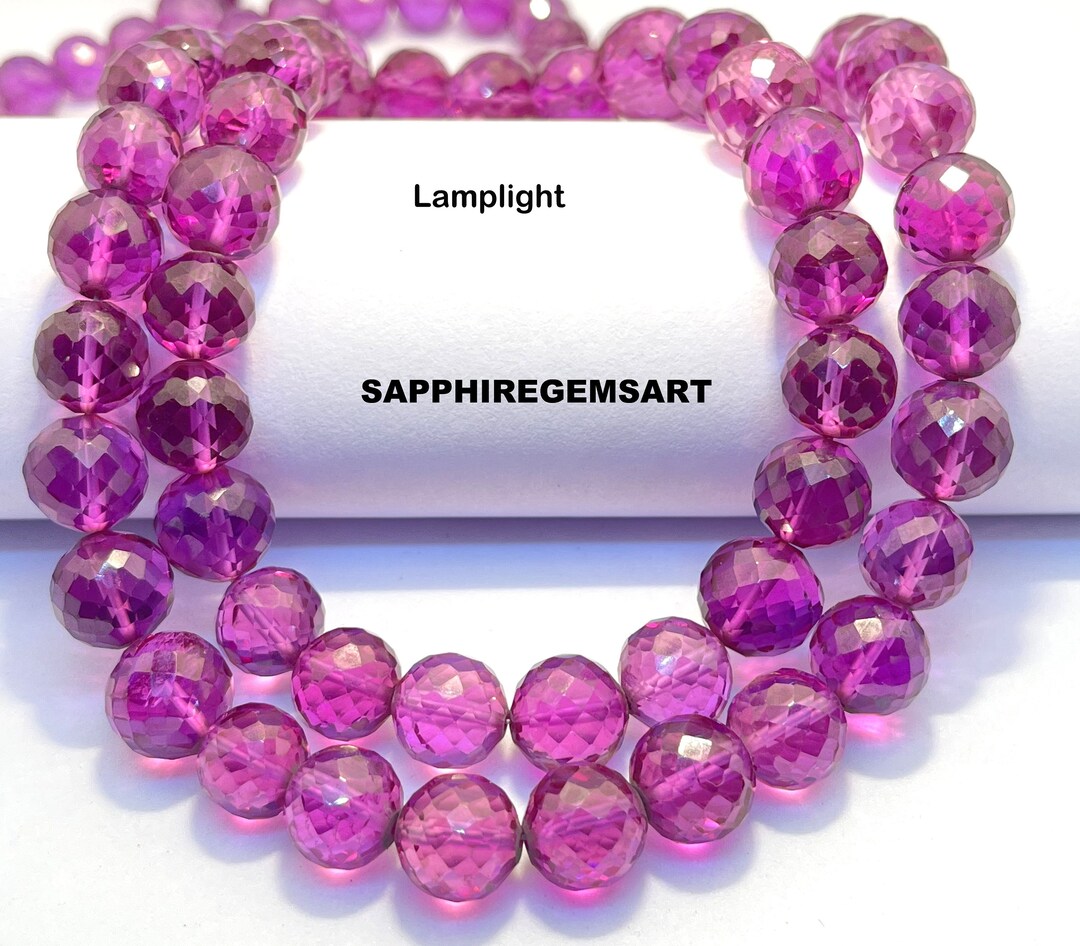 Rare Alexandrite Faceted Round Balls Beads Purple Aaa+++alexandrite ...
