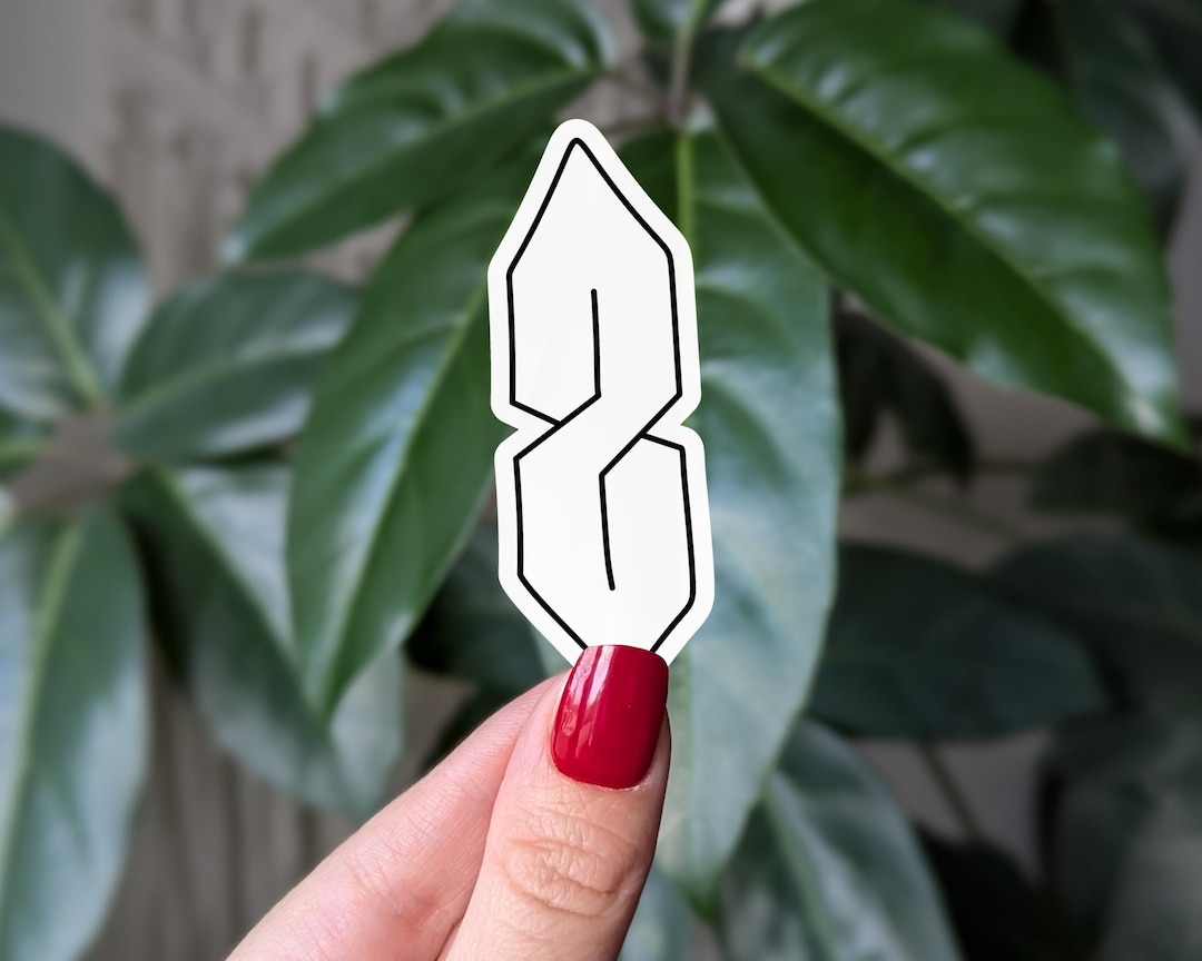 Nostalgic 90s 'S' Symbol Sticker, Retro Cool S Symbol Sticker for 90s ...