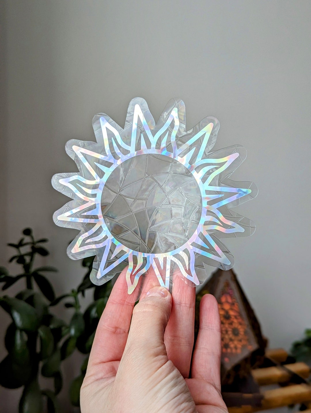 Suncatcher Window Cling, Rainbow Maker Sticker, Celestial Suncatcher ...