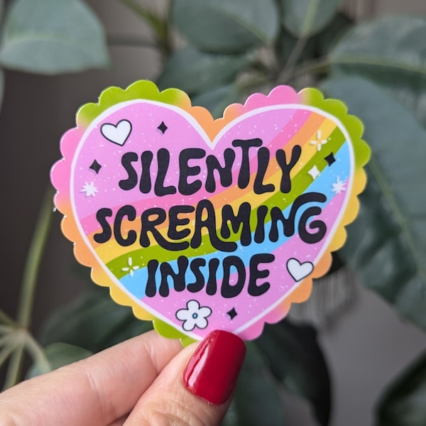 Anxiety Sticker - Etsy
