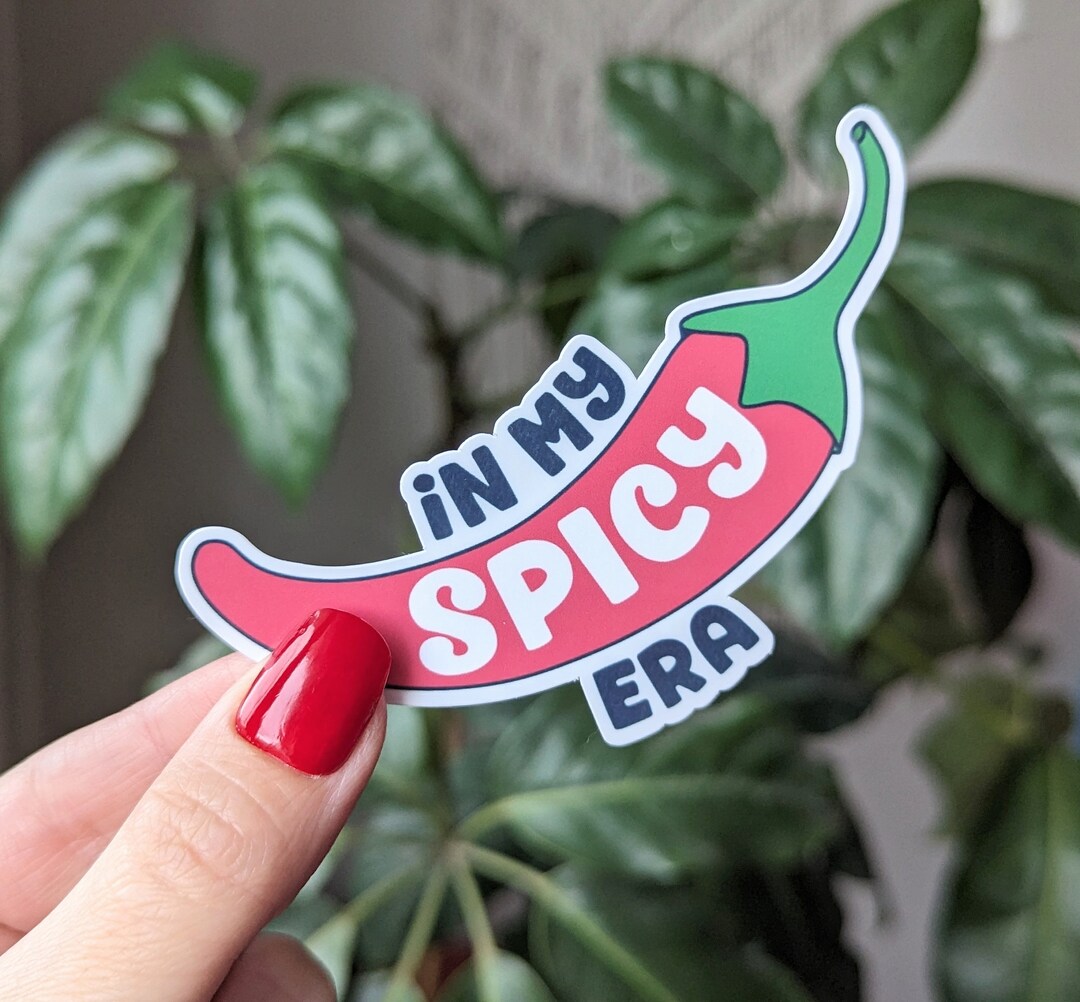 Spicy Era Sticker: Bookish Vinyl Decal - Etsy