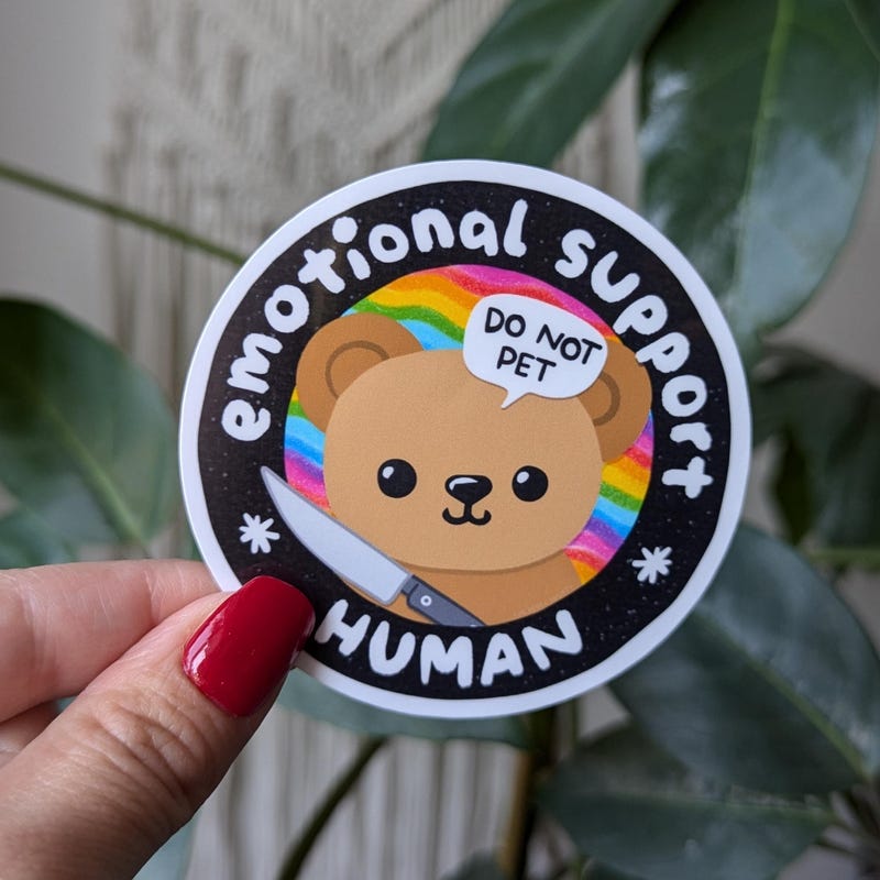 Emotional Support - Etsy