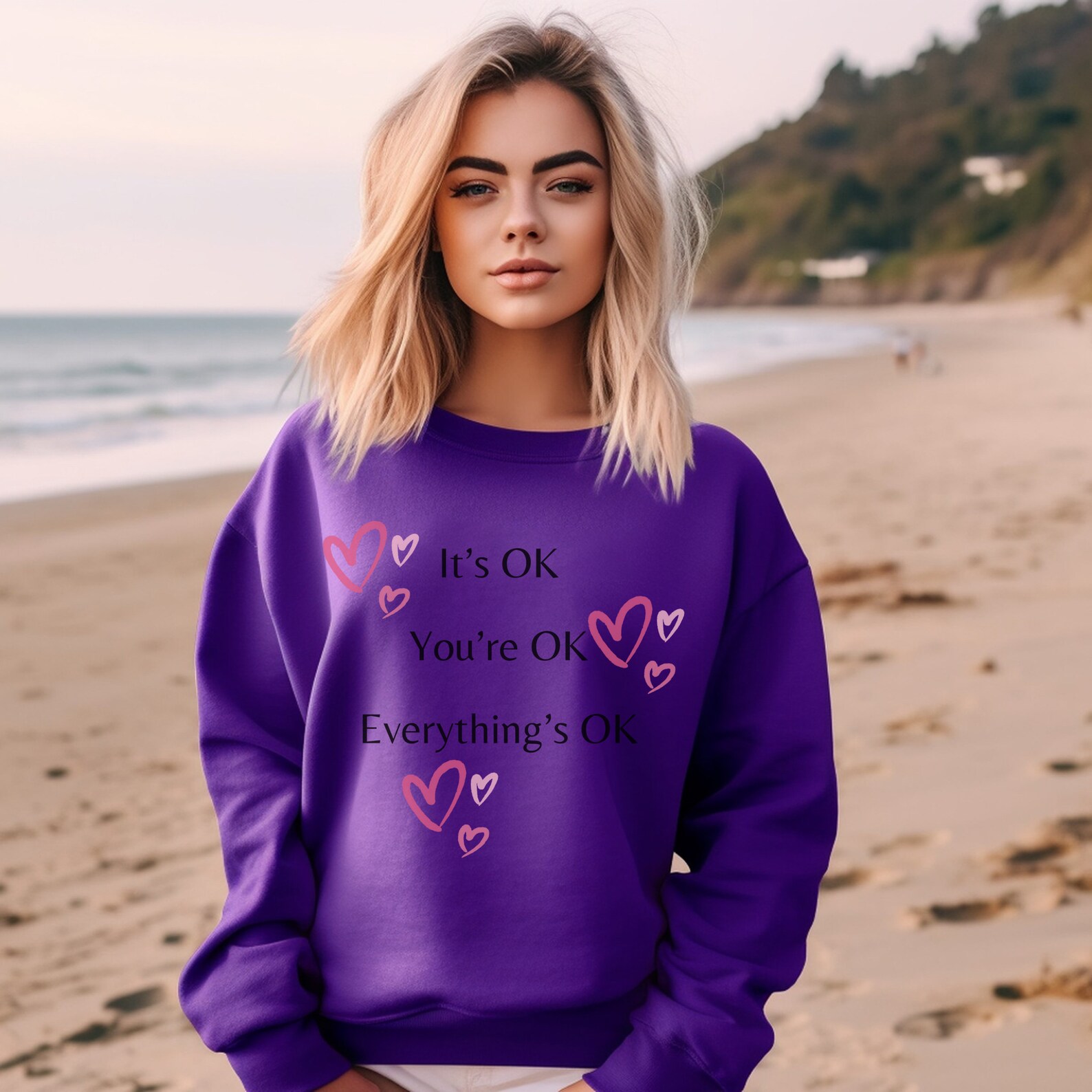 I'm OK, You're OK Crewneck Sweatshirt, Funny Sweatshirt, Gift for Mom ...