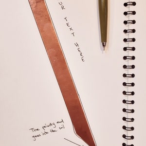 Handstamped Copper Label, Tag or Sign With a Vintage Flare - Etsy