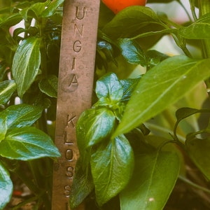 Handstamped Copper Label, Tag or Sign With a Vintage Flare - Etsy