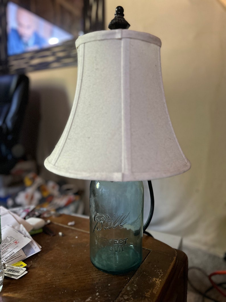 Ball Jar Lamp - Etsy