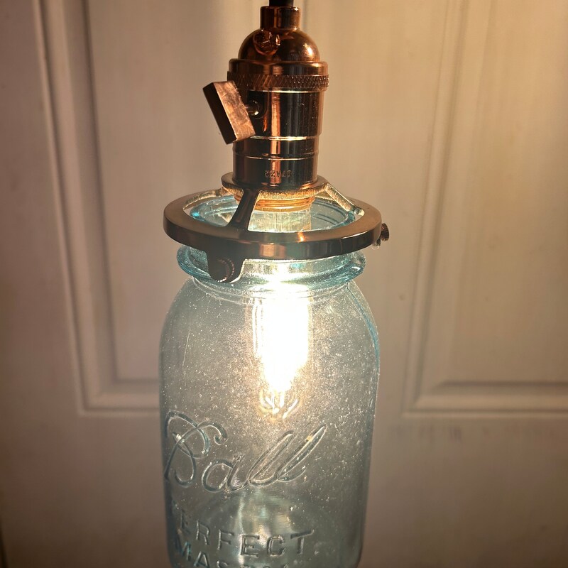 Jar Light Fixture - Etsy