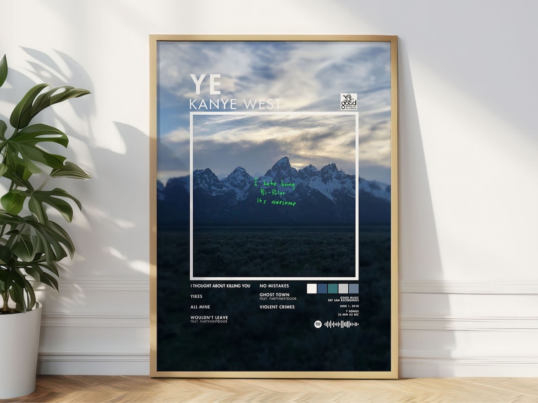 Ye Album Cover Kanye West Ye Album Cover Digital Download - Etsy