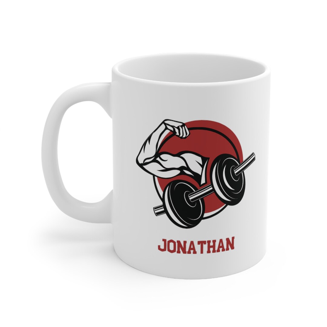 Fitness Mug. Mug With Motivational Quote. Inspiring Sports Coffee and ...