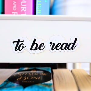 To Be Read Magnet, Bookish Book Cart Magnet, for Readers, Book Lover ...