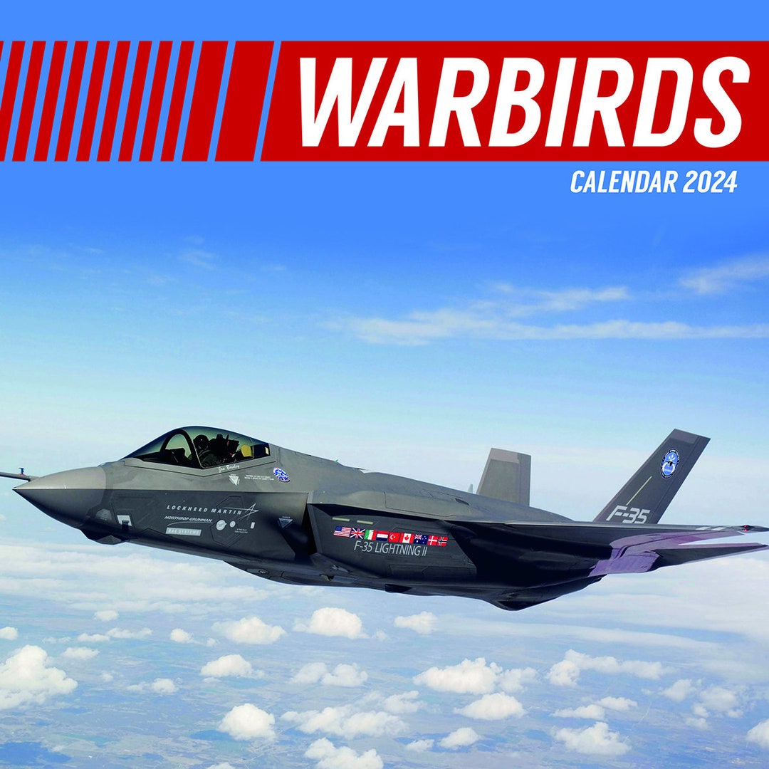 Calendar 2024 Military Aircraft warbird Sg - Etsy