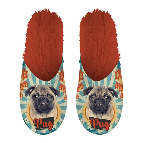 Pug Slippers - Etsy