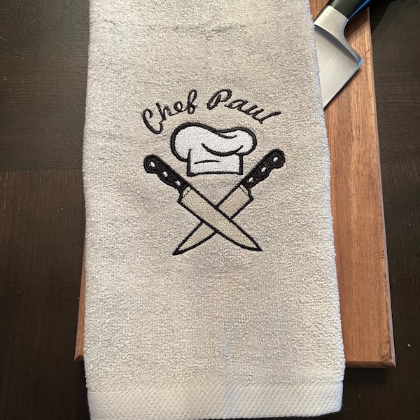 Embroidered Dish Towels - Etsy