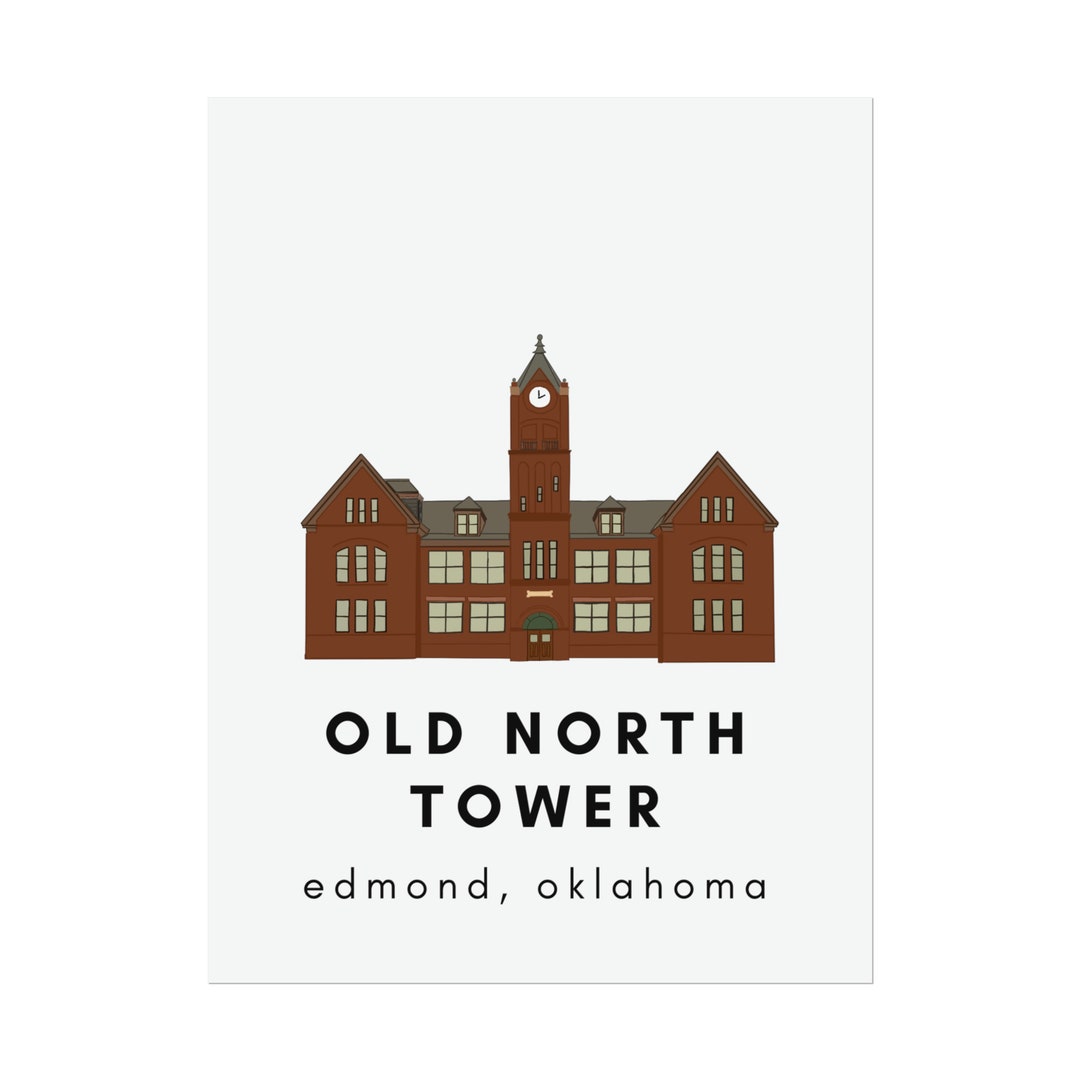 Old North Tower UCO Print - Etsy