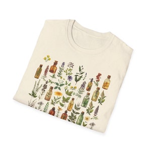 Medicinal Plants Shirt Herbology Shirt Plant Lover Gift Botanical ...