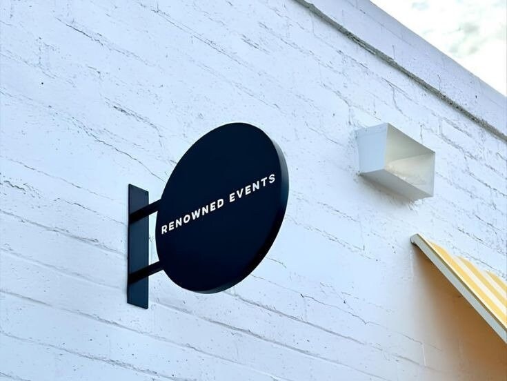 Metal Sign custom Shop Sign Aluminum Double Side Signstorefront Blade ...