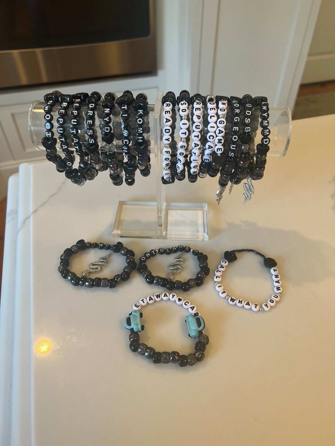 Taylor Swift Reputation Bracelets - Etsy