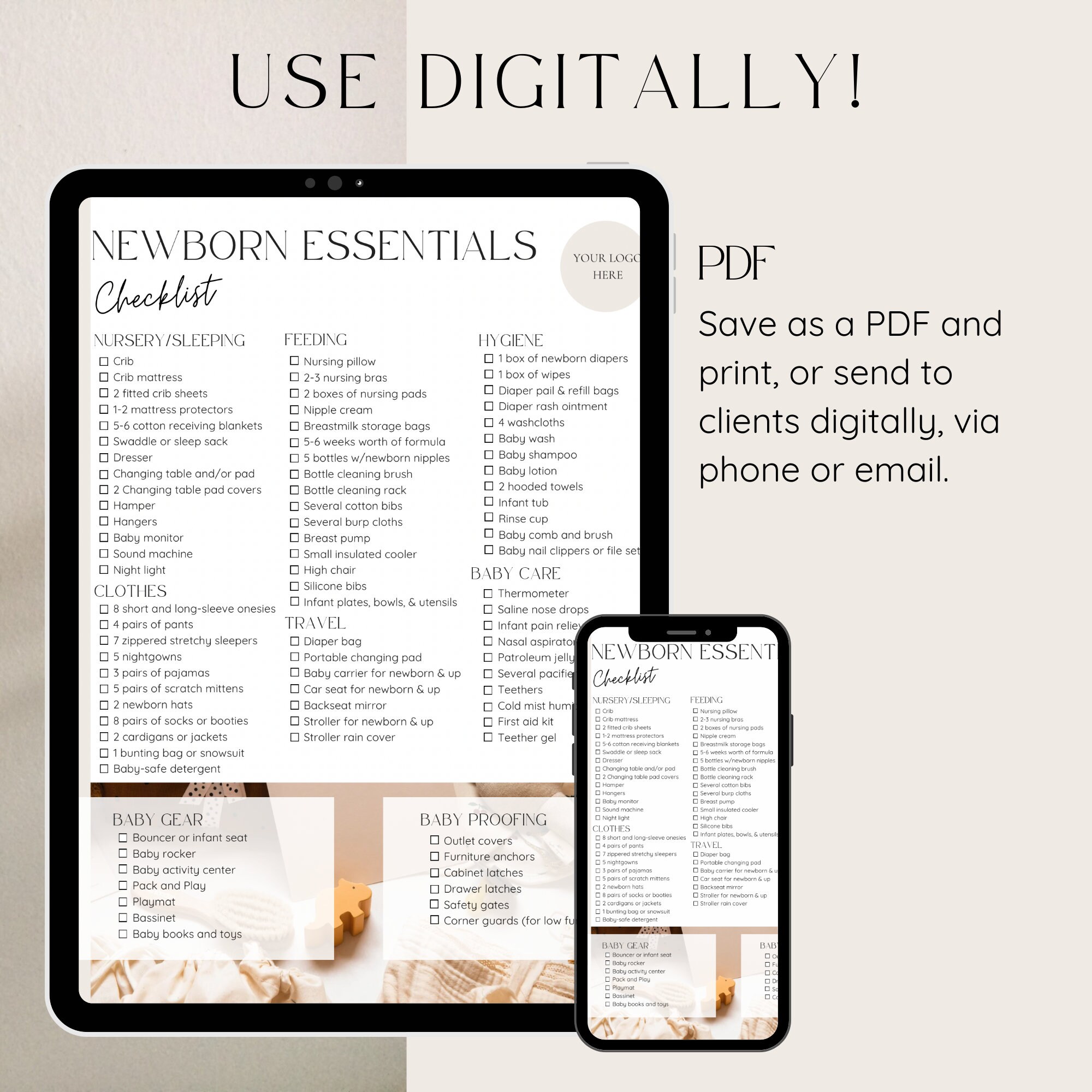Newborn Essentials Checklist, Newborn Must Haves, Baby Essentials List ...