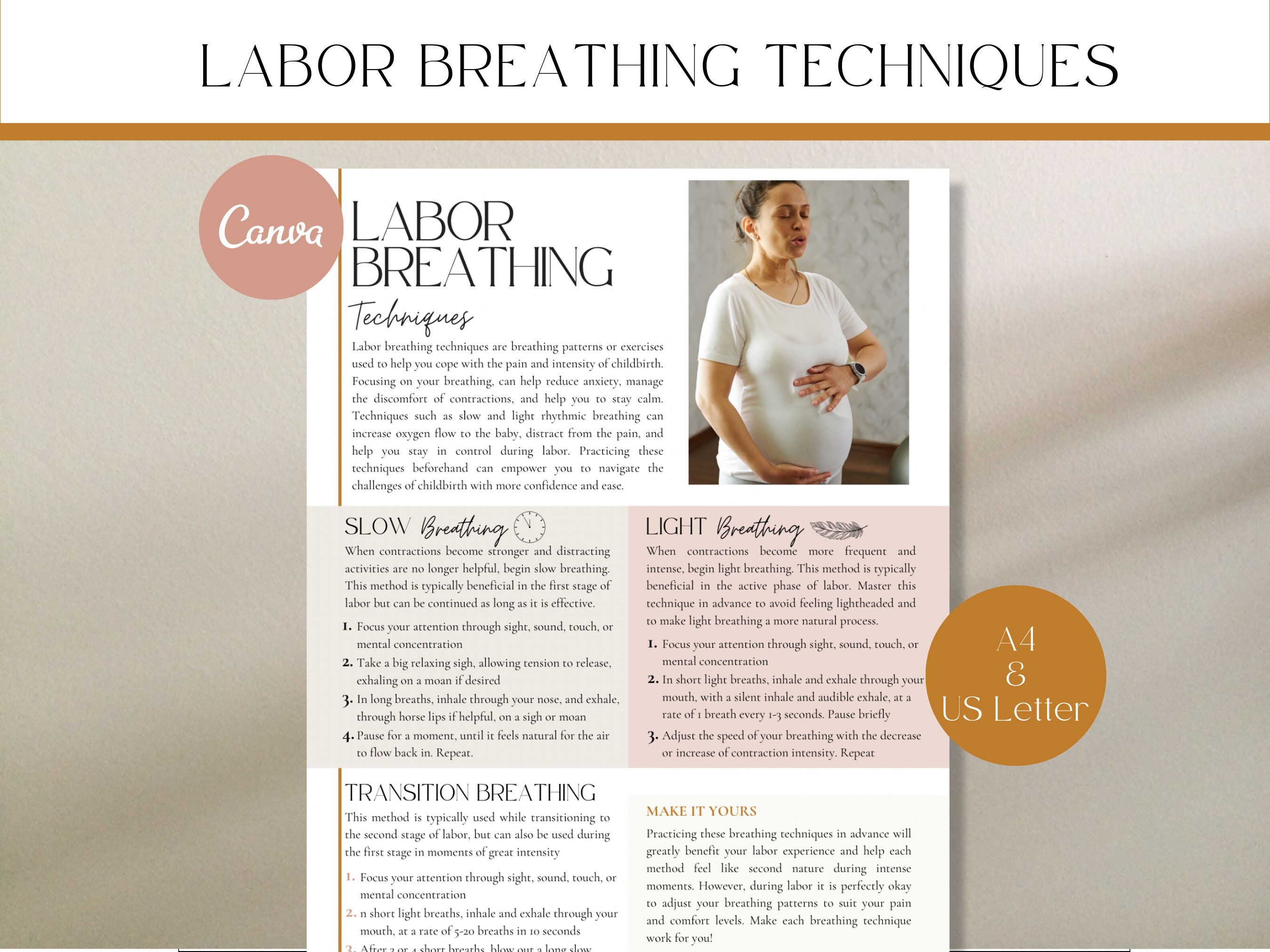 Labor Breathing Techniques, Childbirth Breathing Strategies, Delivery ...