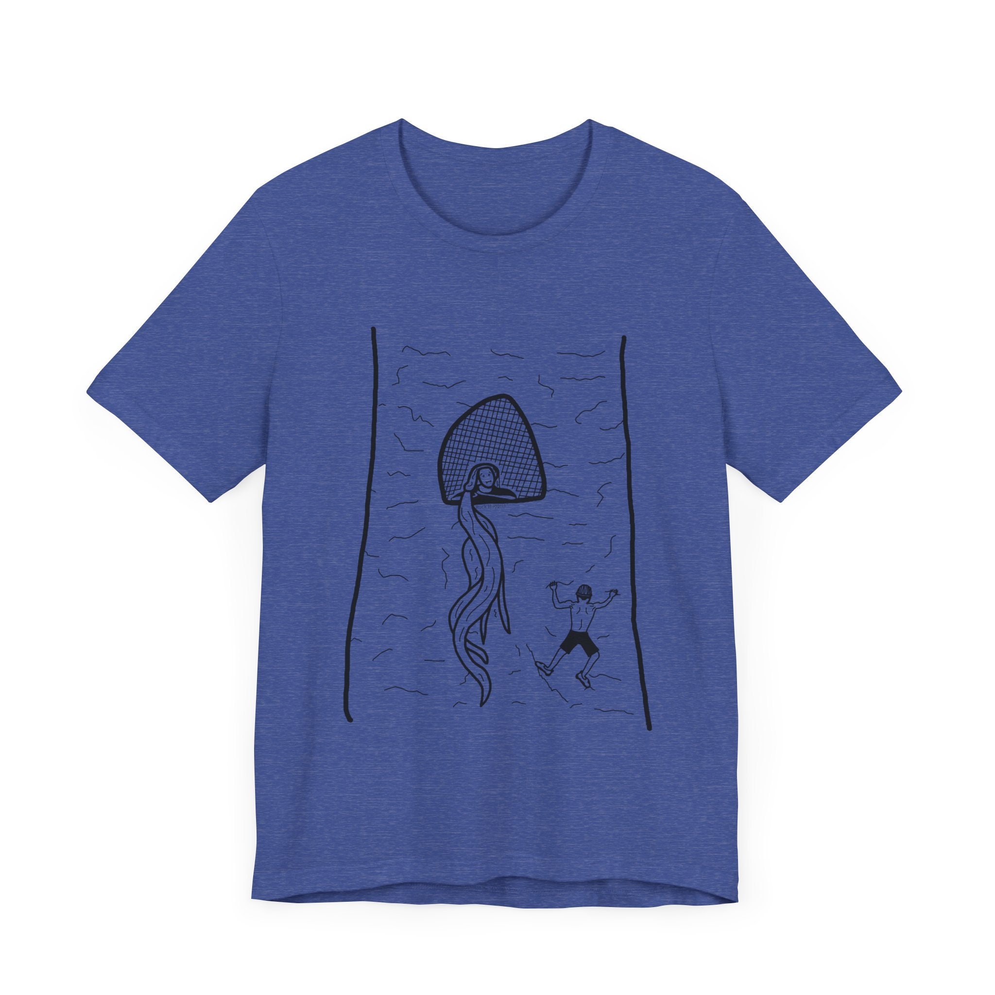 Bouldering Rapunzel, Funny Rock Climbing Tshirt, Climber Tee, Climbing ...