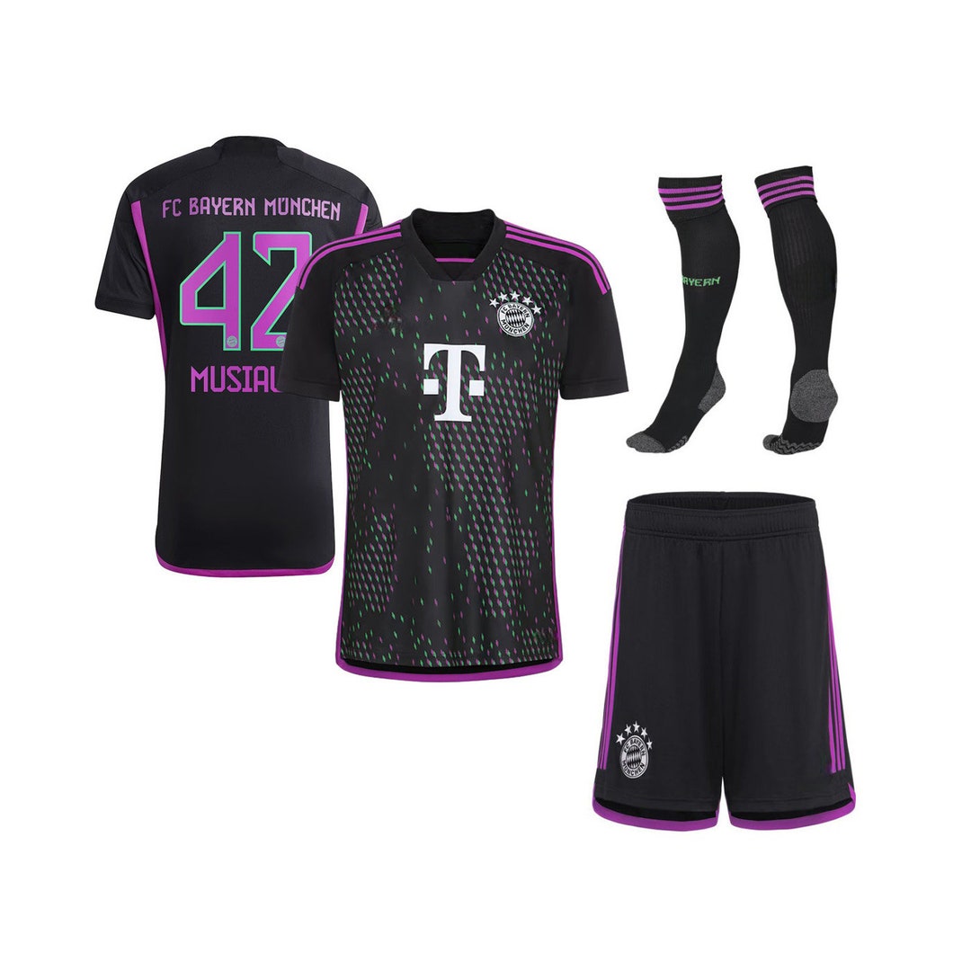 Bayern Munich Away Kit Kids Musiala 42 - Etsy