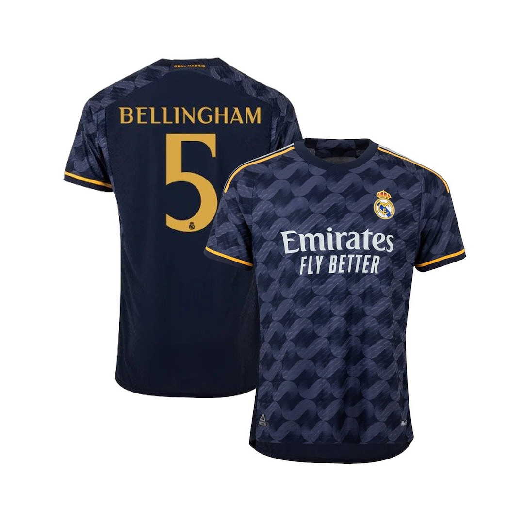 Maillot Bellingham Adultes Real Madrid 2023/24 Version Fan - Etsy France
