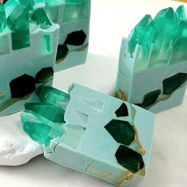 Geode Soap - Etsy