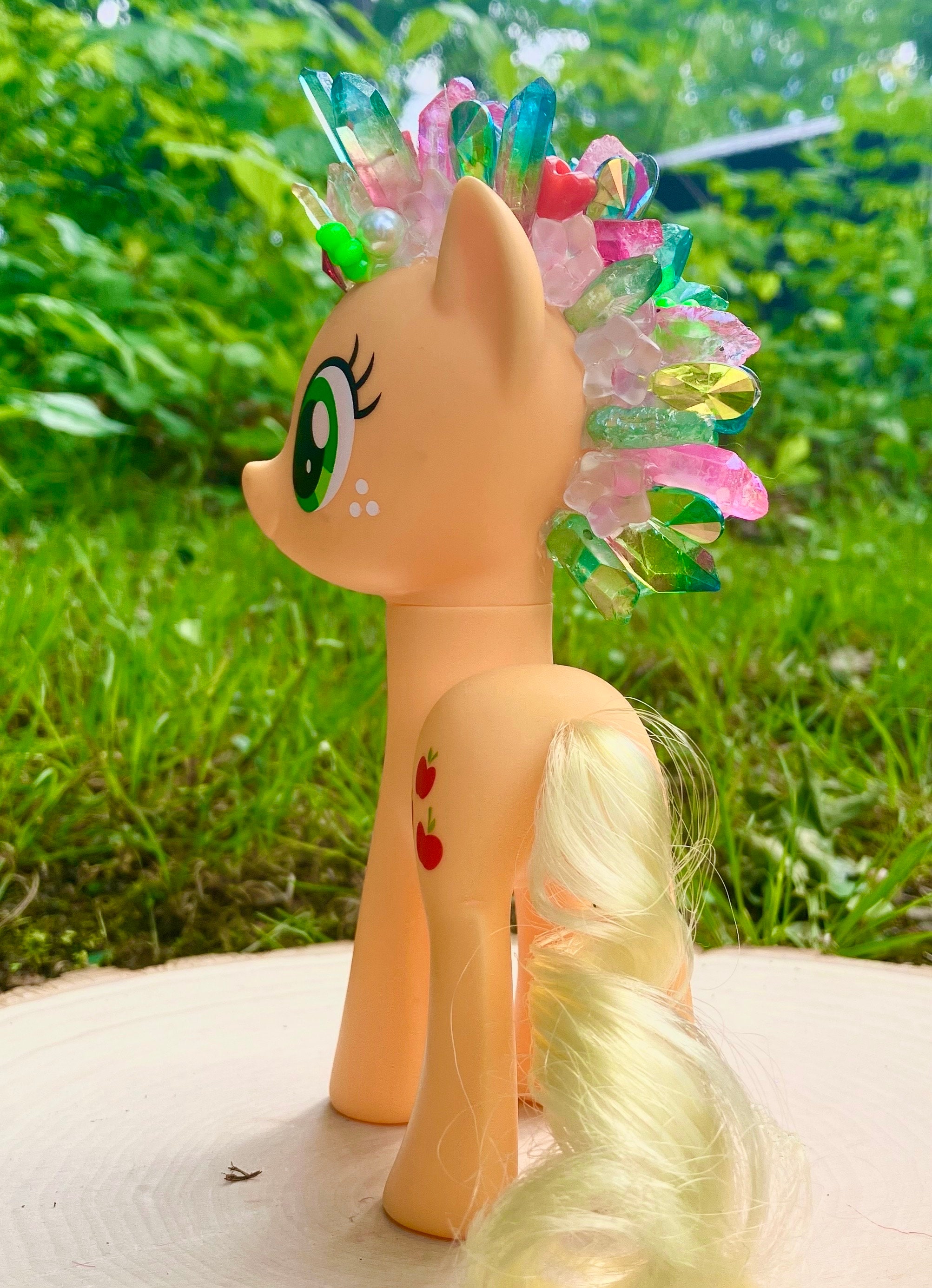 My Little Crystal Pony - Apple Jax , 2016 Collectible My Little Pony ...