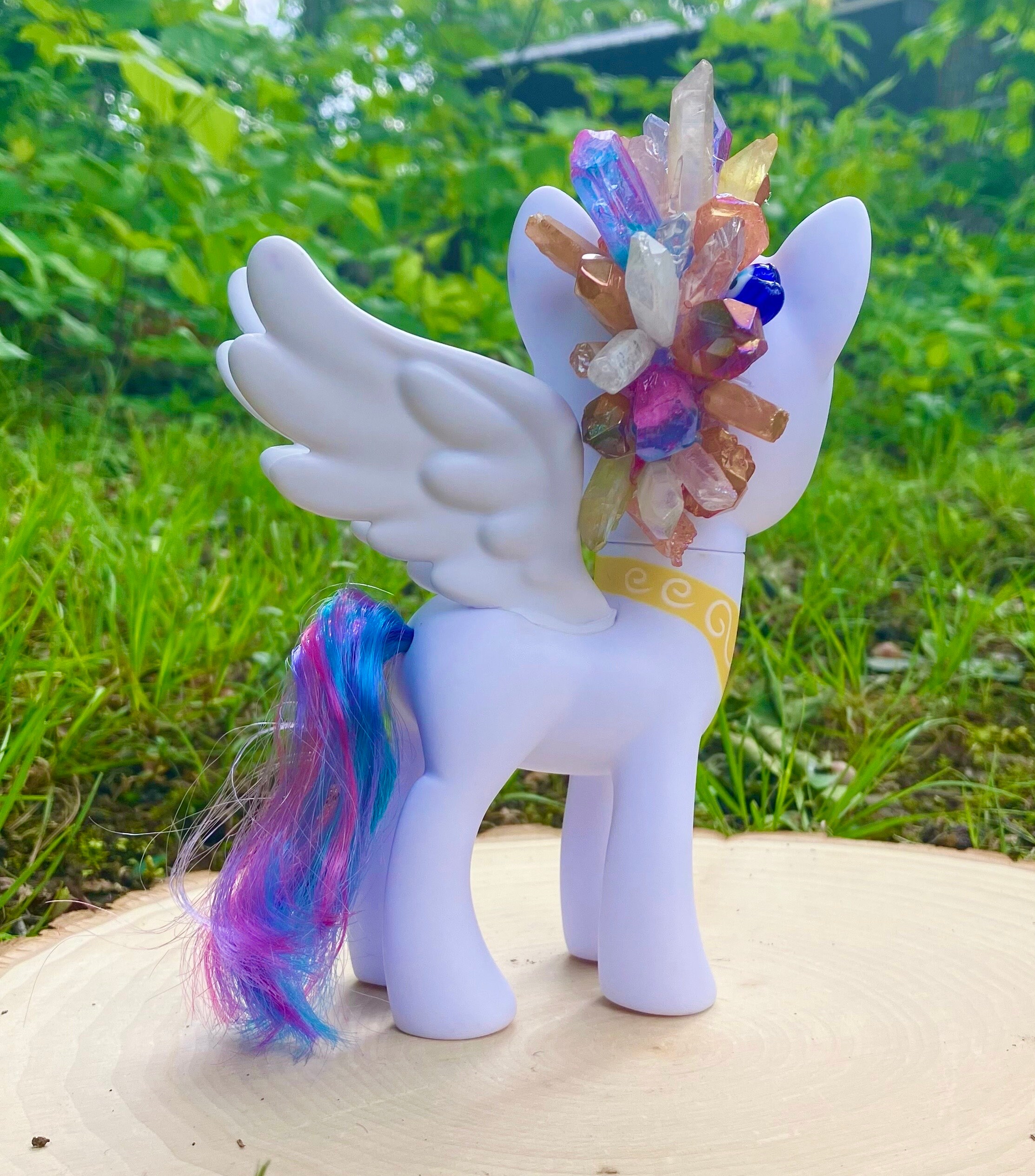 My Little Crystal Pony - Princess Celestia, 2016 Collectible My Little Pony Friendship is Magic ...