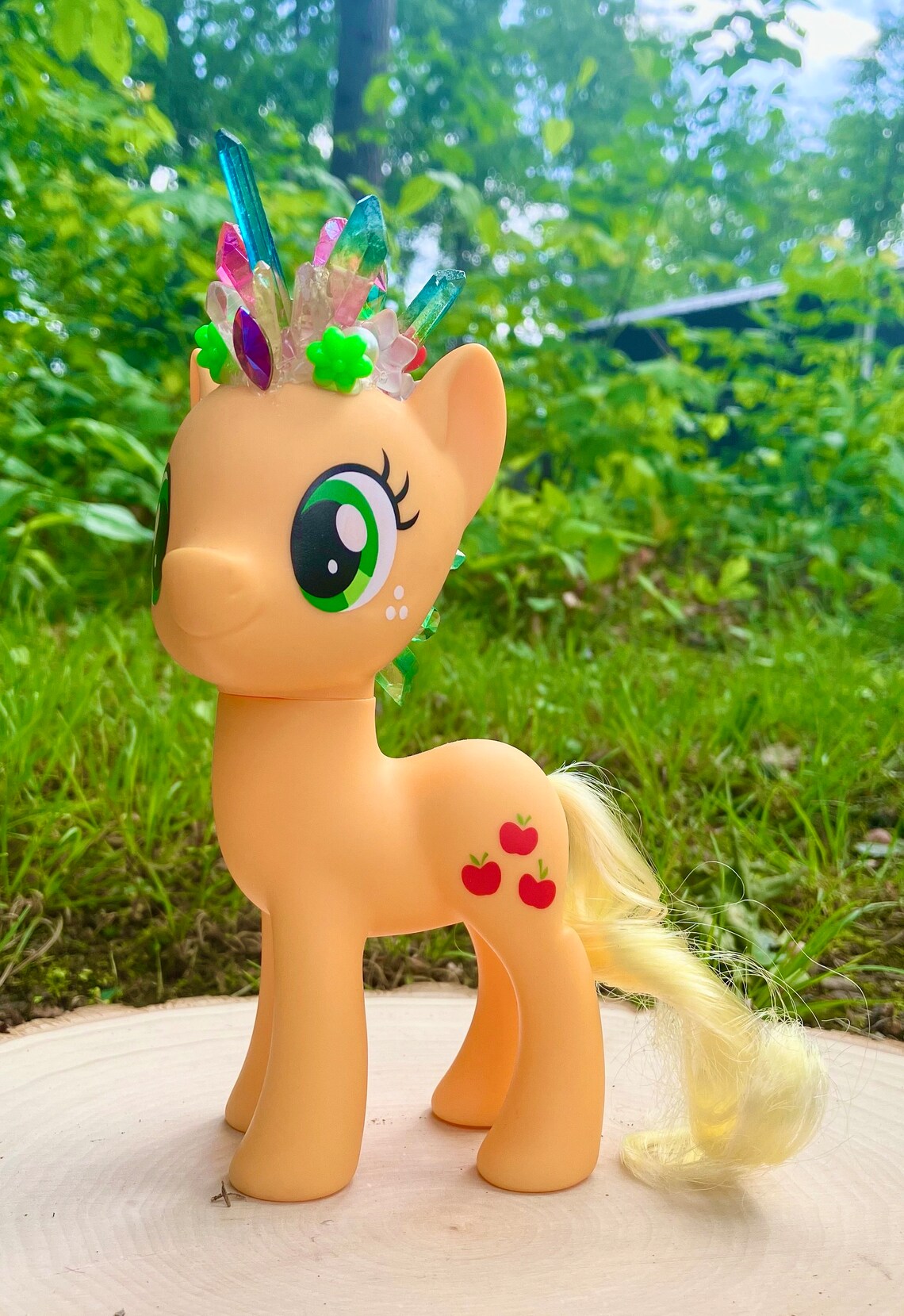 My Little Crystal Pony - Apple Jax , 2016 Collectible My Little Pony ...