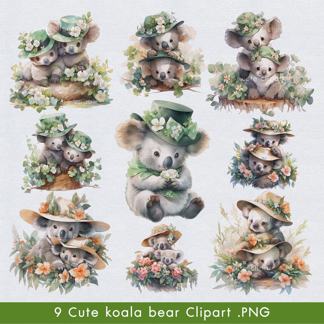 Koala Bear,koala Bear Clipart,cute Koala Bear Clip Art,baby Koala ...