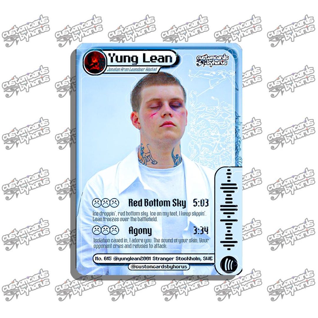 Yung Lean Stranger Holographic Pokémon Trading Card Bladee Ecco2k ...