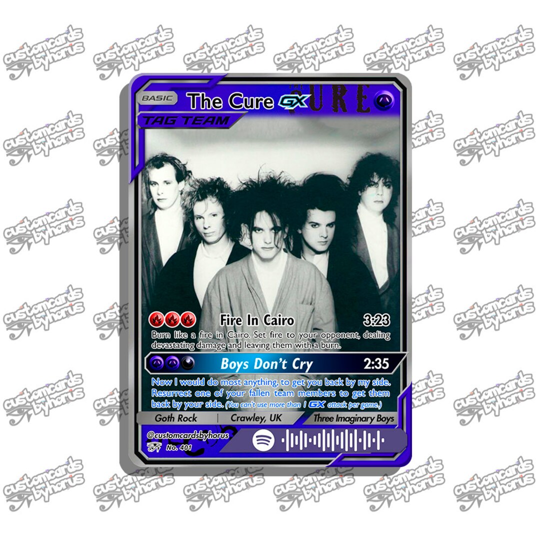 The Cure Holographic Pokémon Trading Card - Etsy